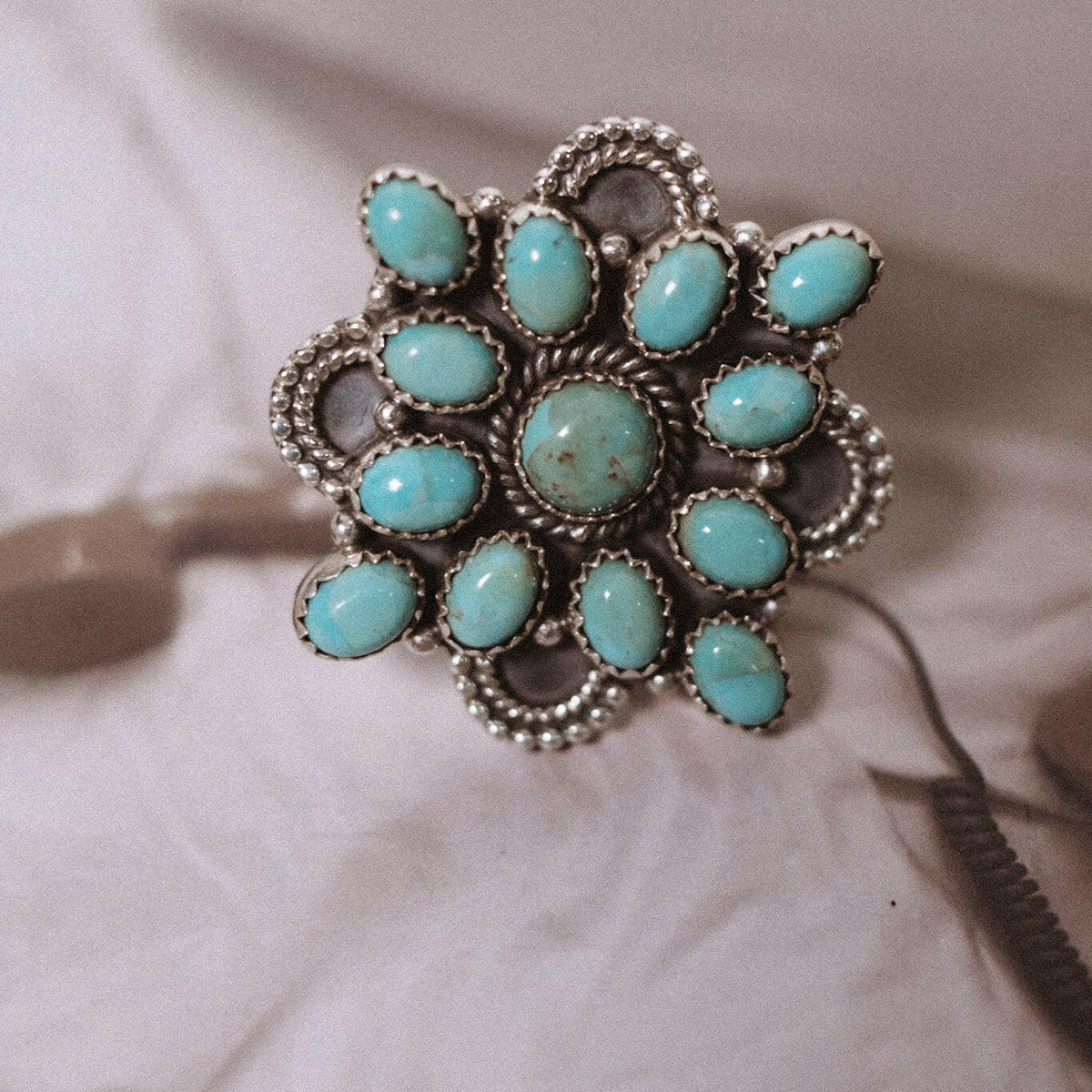 Handmade Sterling Silver Turquoise Stone Ring – Krush Kandy