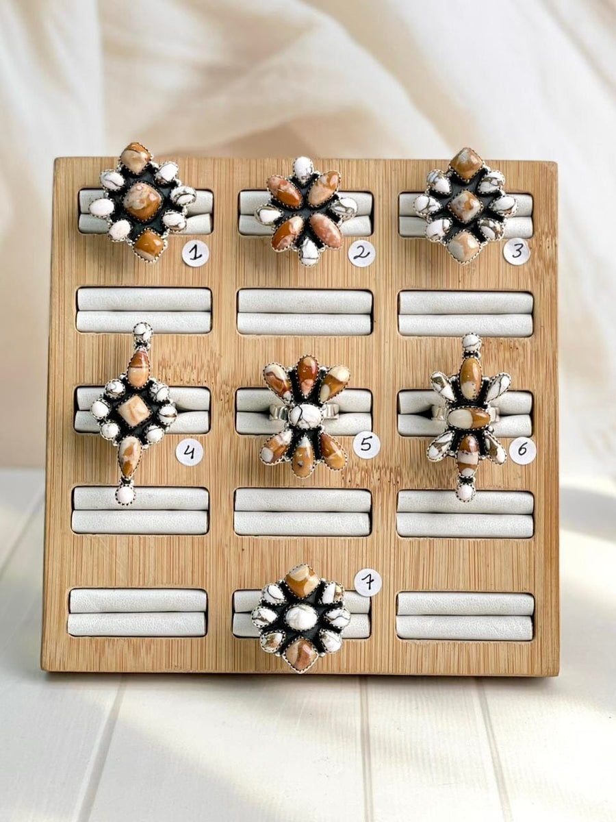 Deer Fawn & Angel Dahlia Big Cluster Rings – Krush Kandy