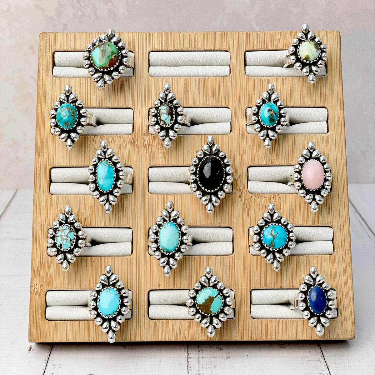 Sterling Silver Burst Slab Rings for Women – Krush Kandy