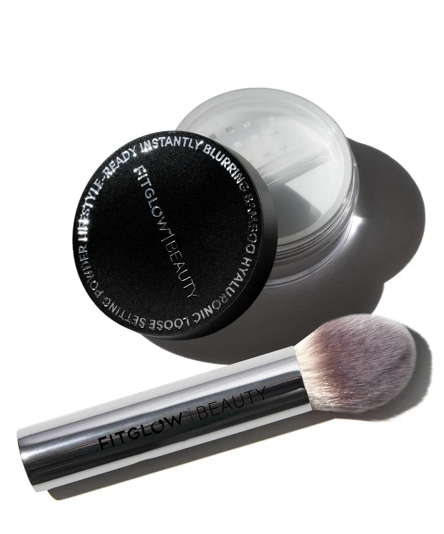Bamboo Duo Setting Powder and Brush for Shine Control – Krush Kandy