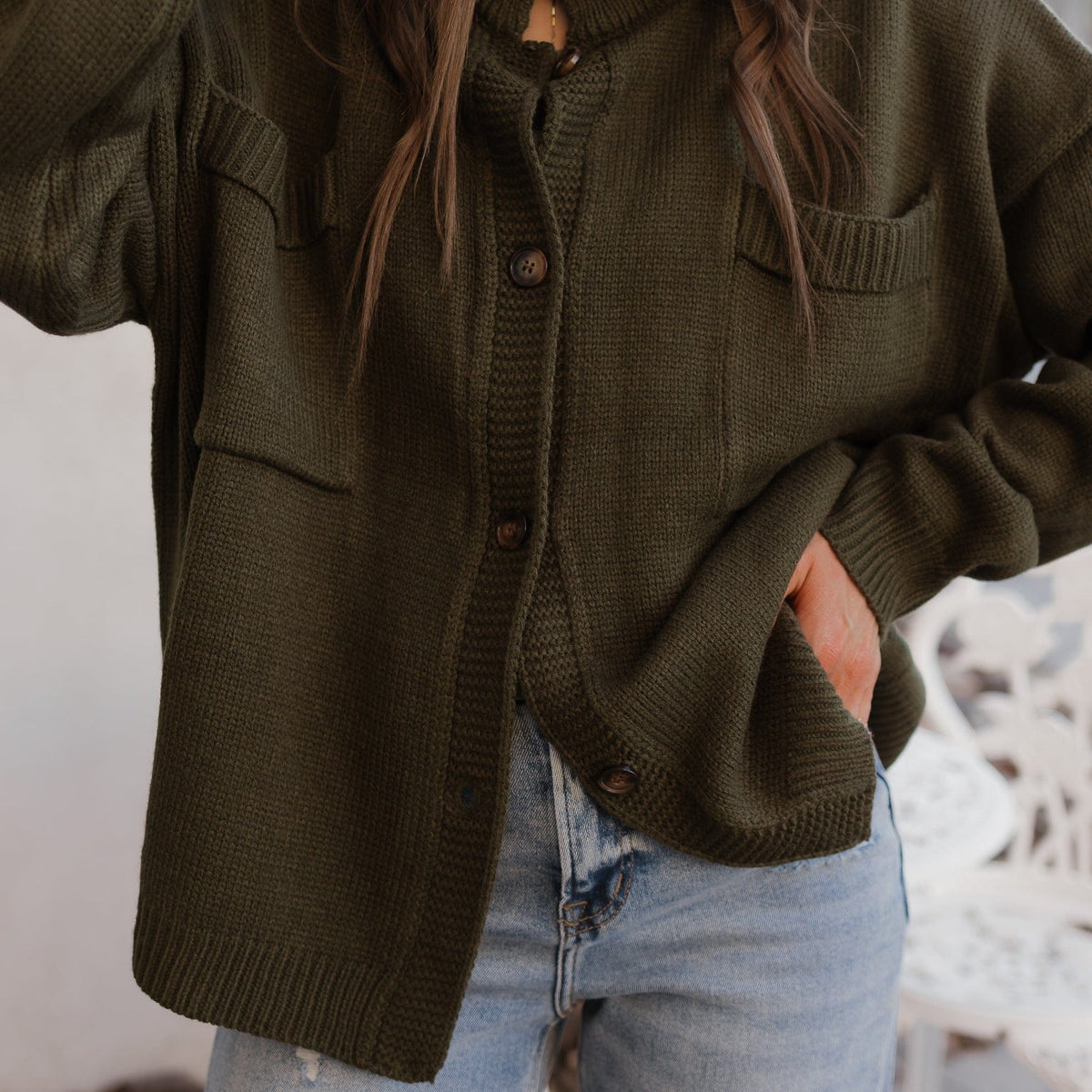 Softbound Button Pocket Cardigan Sweater – Krush Kandy
